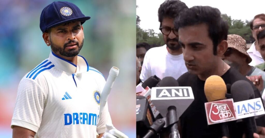 Gautam Gambhir's Big Statement: On Shreyas Iyer Not Selected